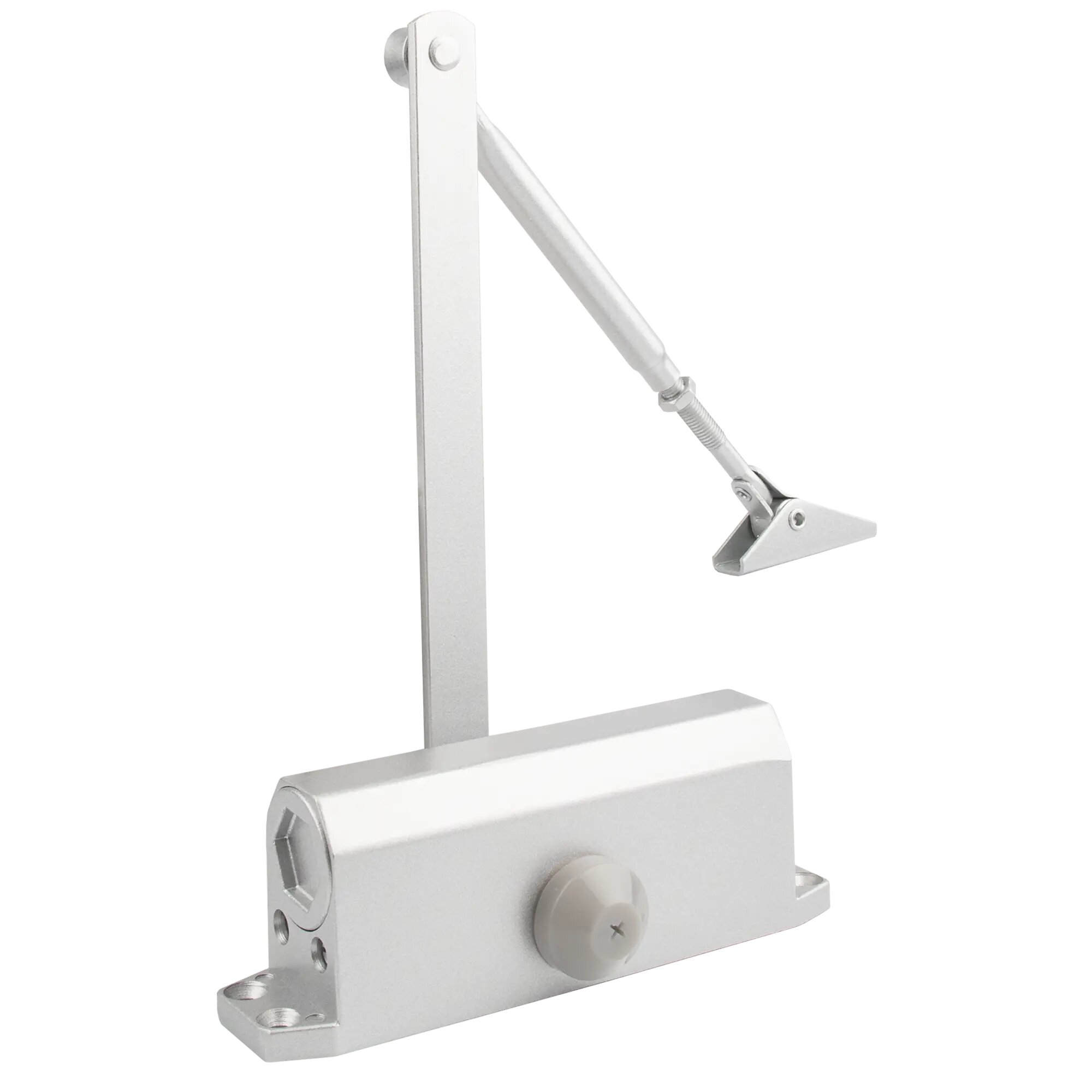 Armex EN3 доводчик дверной 45-70 кг серебро корпус из металла для монтажа на двери