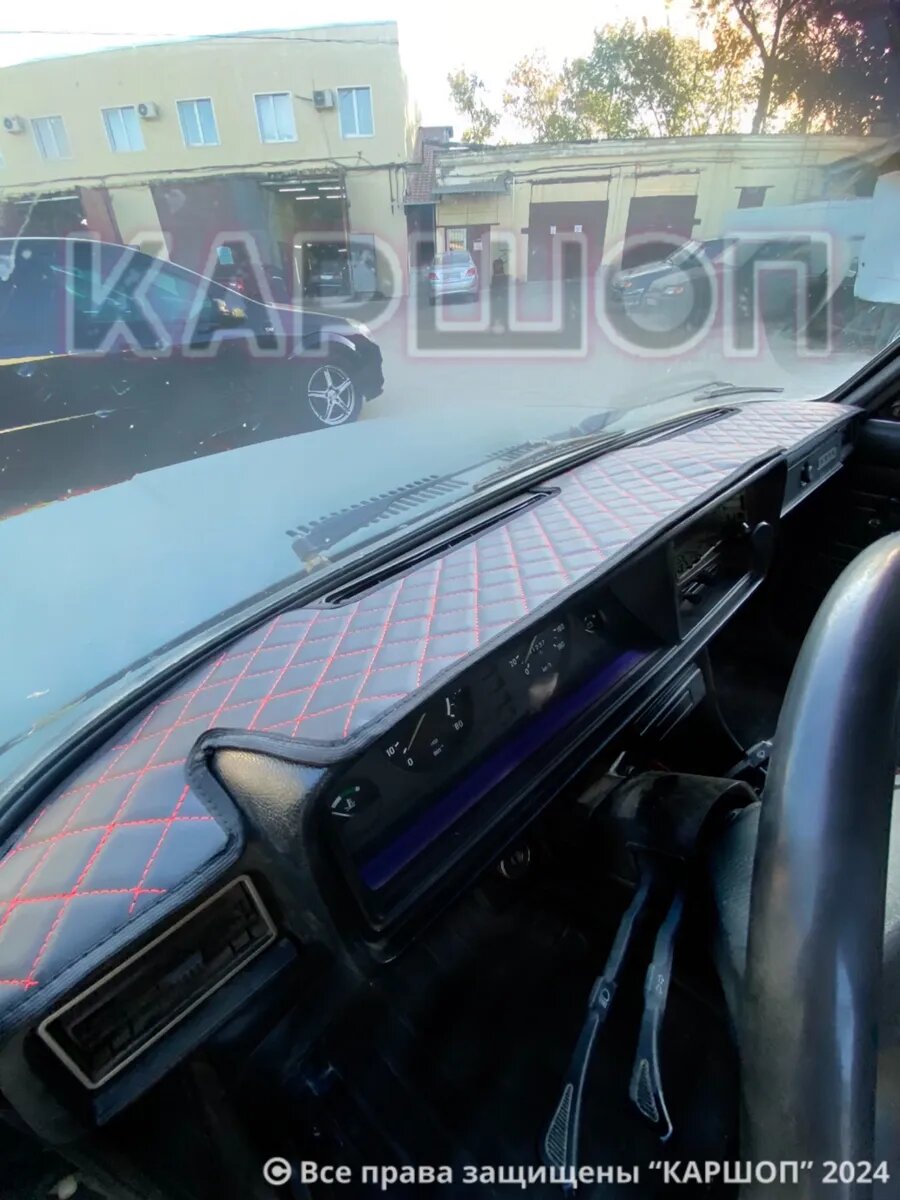 Накидка на панель для Ваз 2107