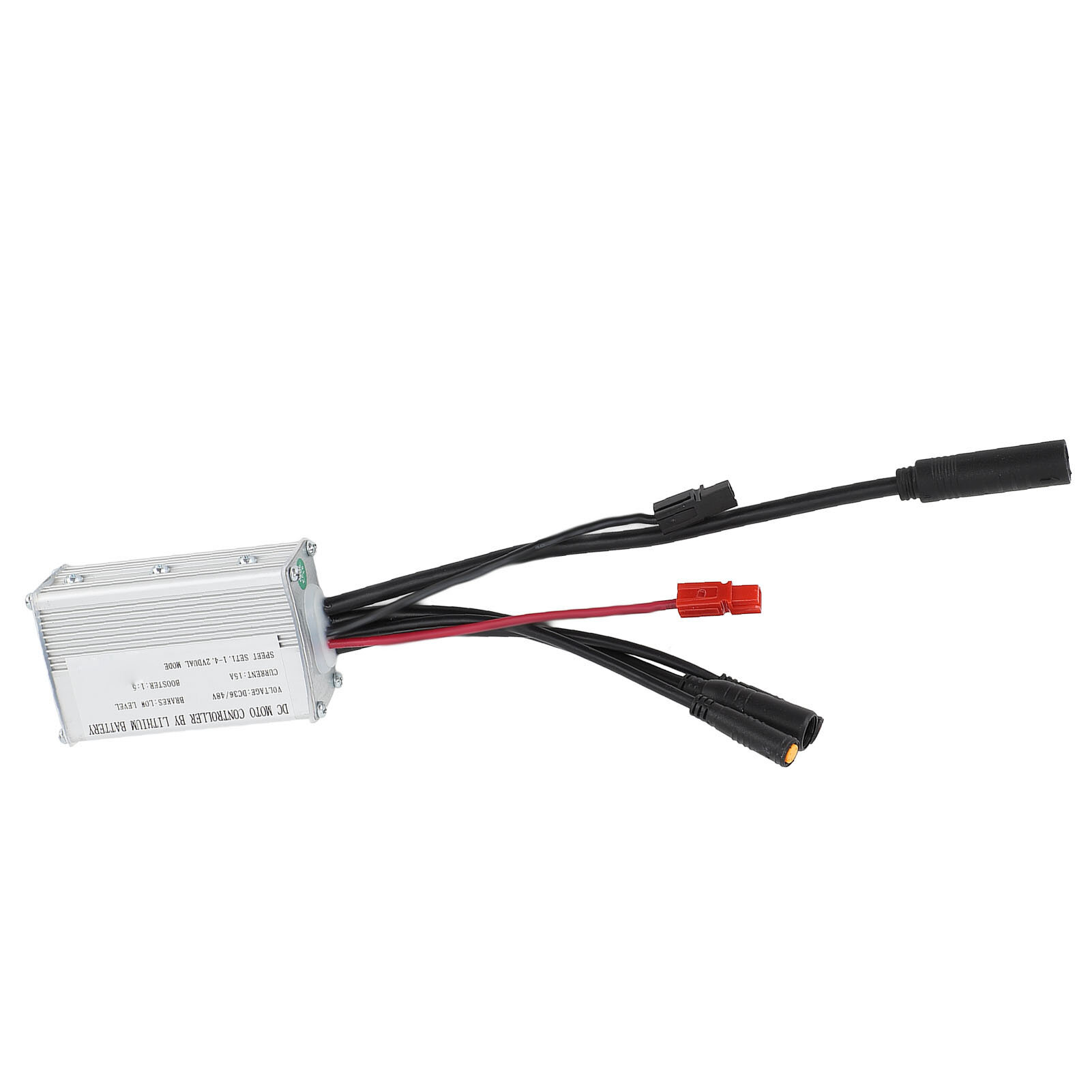 Контроллер двигателя электрического велосипеда, бесщеточный контроллер прямоугольной волны 15А с водонепроницаемым разъемом, световой кабель для двигателя 250 Вт