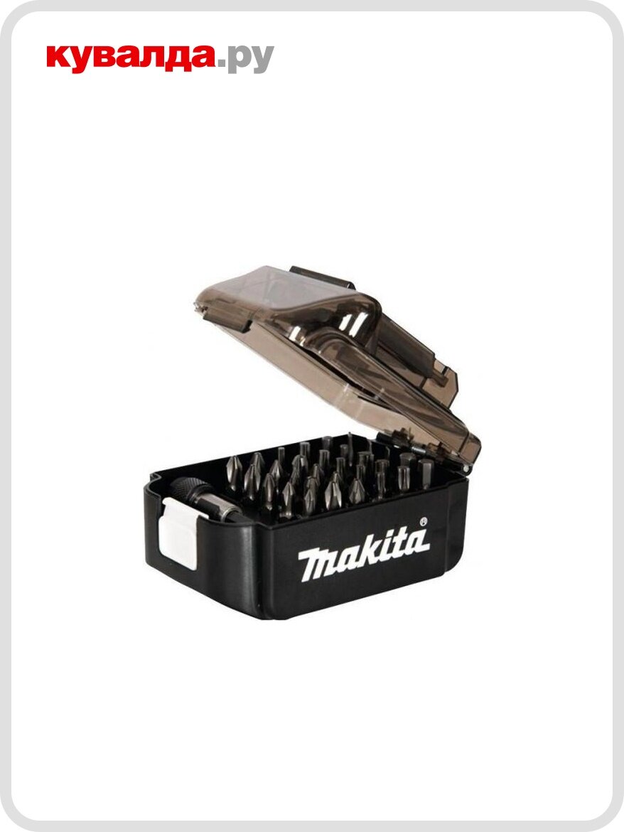 Набор бит и насадок MAKITA E-03084 impact black 31 предмет.