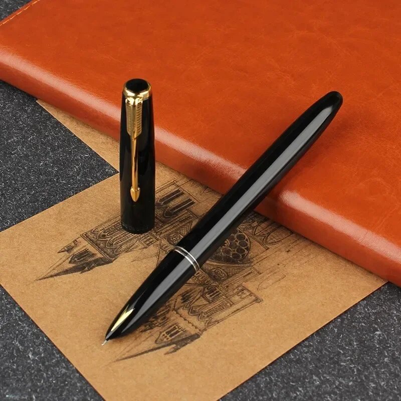 Ручка Hero 616s Mental Fountain Pen EF(0.38mm), 5