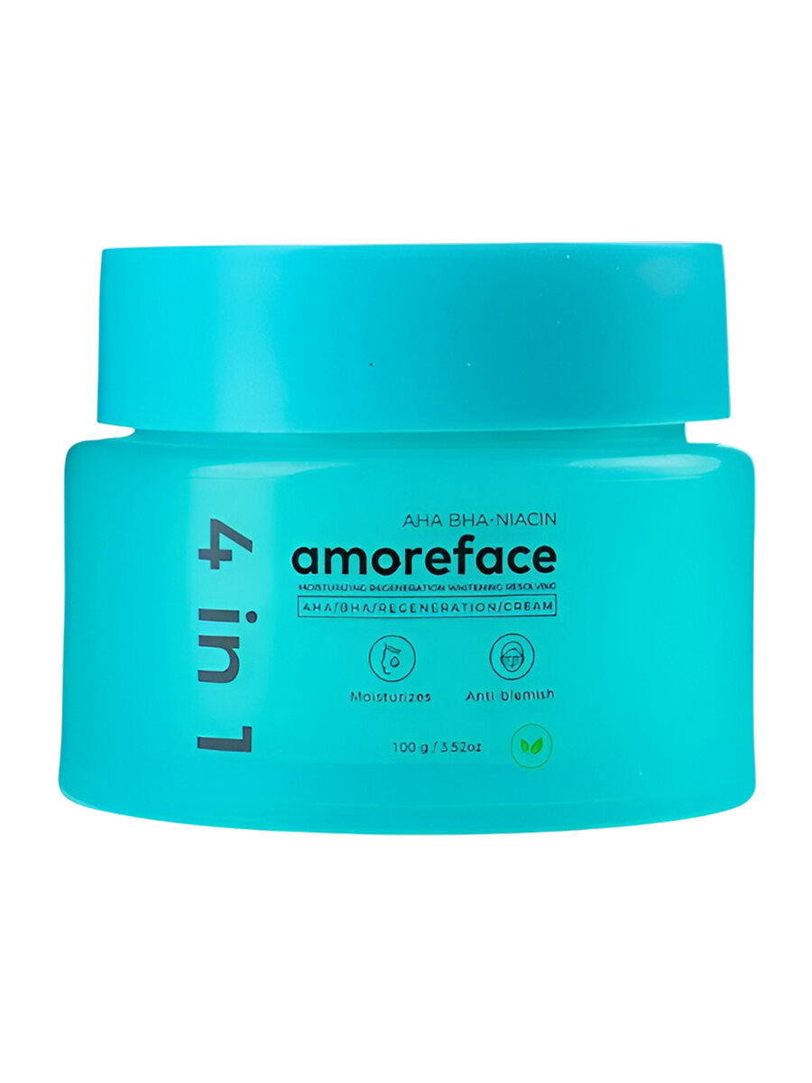 Amoreface Крем для лица 4 в 1 с ниацином и кислотами / AHA BHA-Niacin Regeneration Cream, 100 г