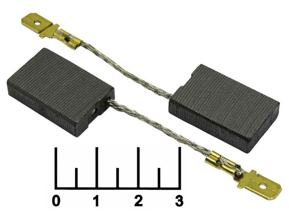 Щетка угольная 6*16*24 Metabo №661 (2 штуки)