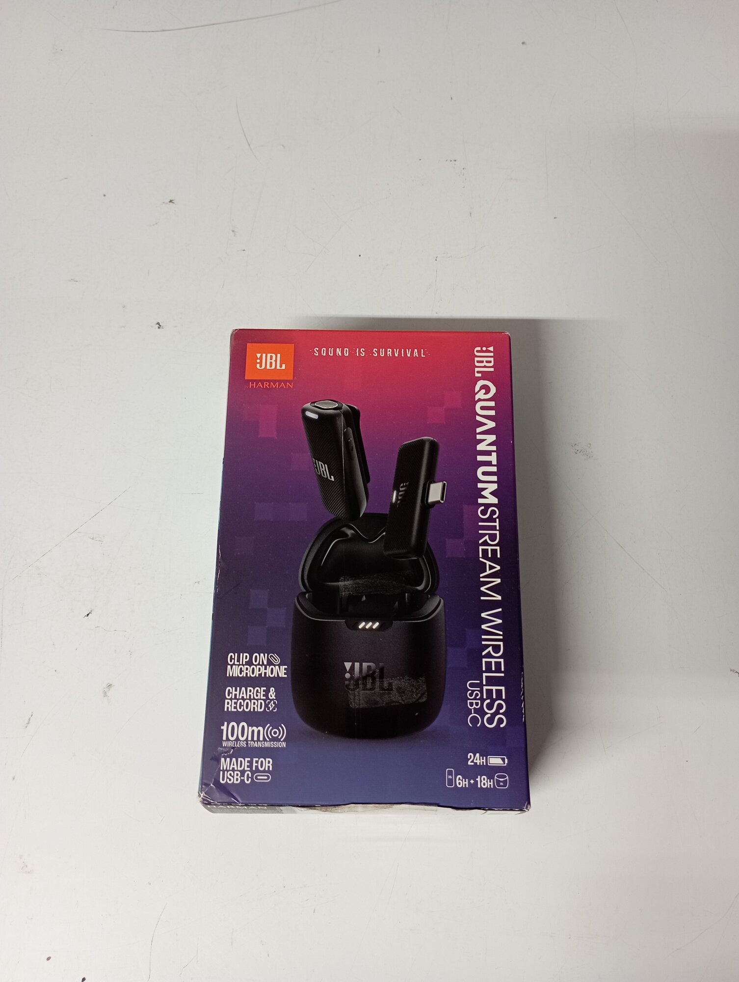 Беспроводной микрофон JBL Quantum Stream Wireless USB-C