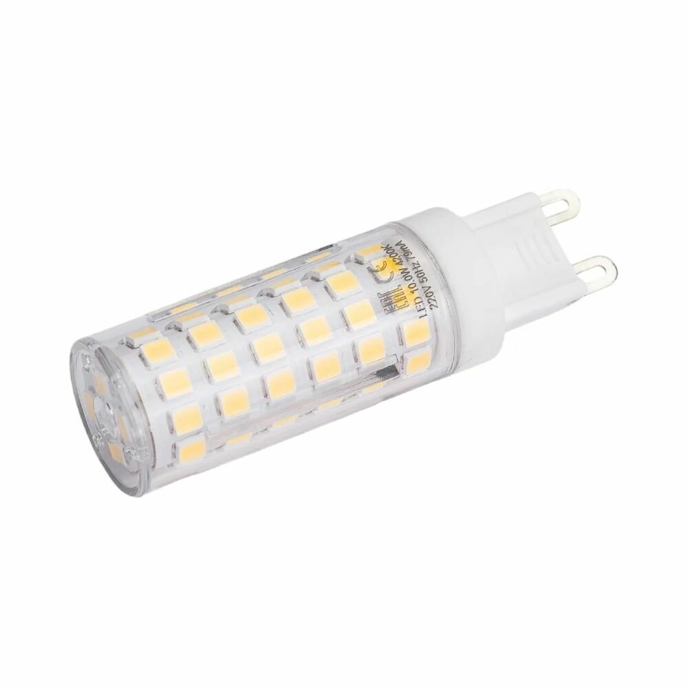 Светодиодная лампа Ecola G9 LED 10,0W Corn Micro 220V 4200K 360 65x19 G9RV10ELC