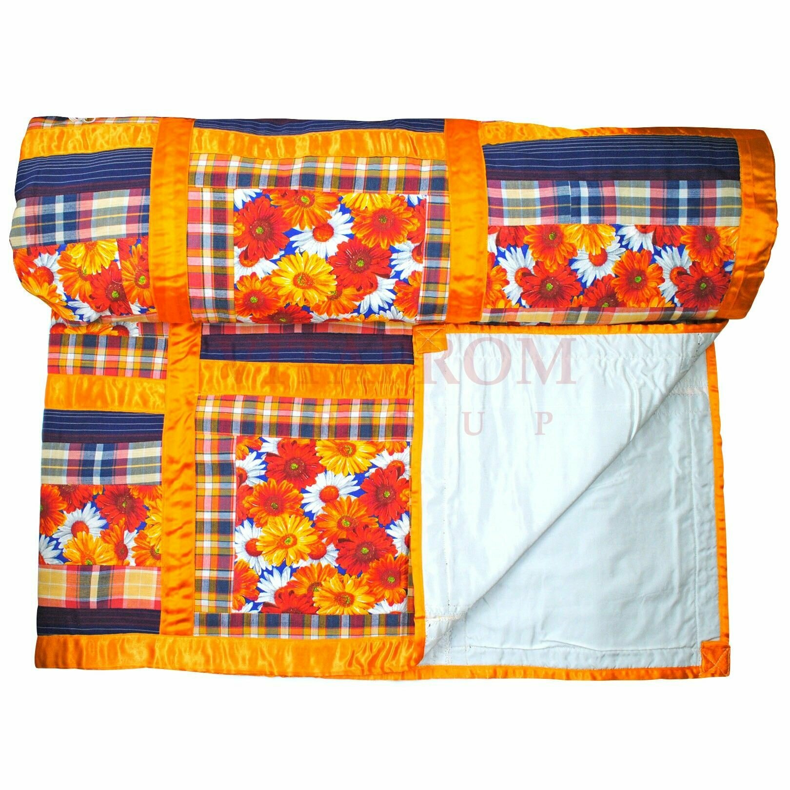 Лоскутное покрывало пэчворк 205х145