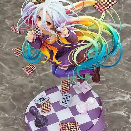 Аниме-скульптура Нет игры - нет Жизни Широ/No Game No Life Shiro 20CM