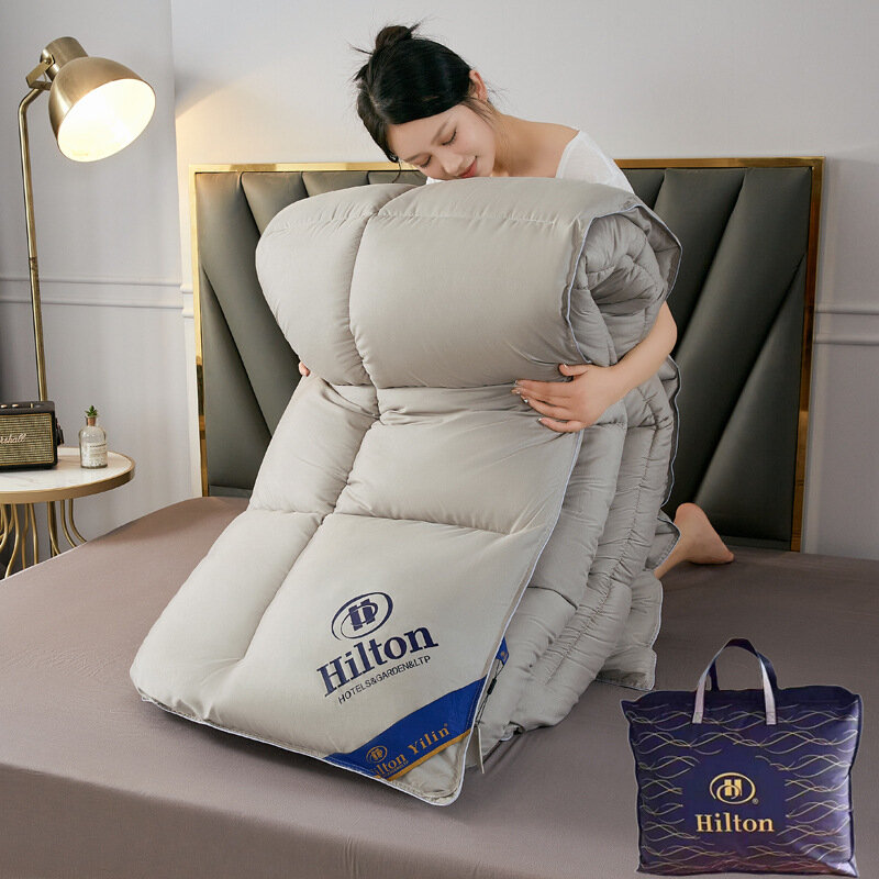 Бархатное одеяло из перьев Hilton, 220х240 см,3 кг