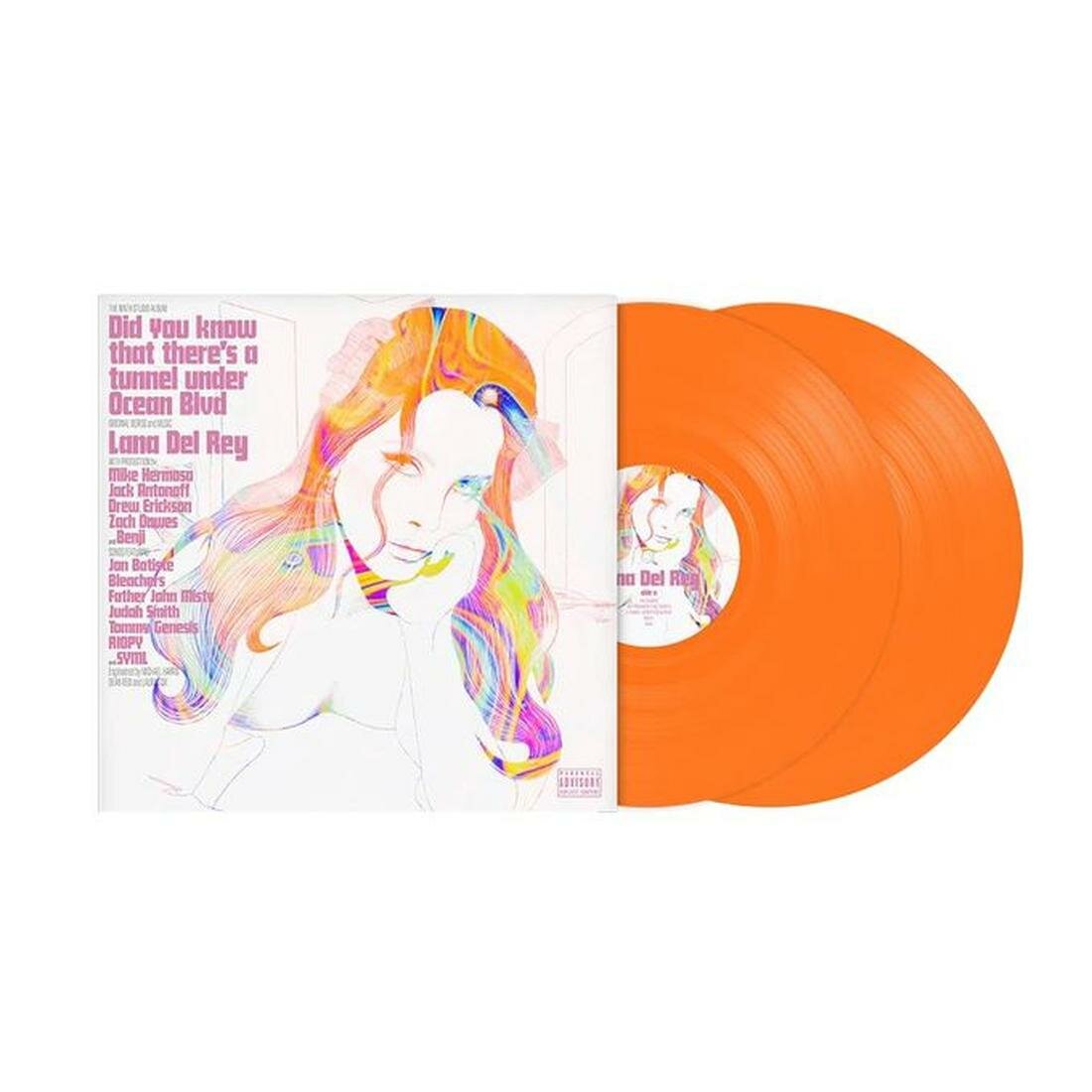 Lana Del Rey - Did You Know That There's A Tunnel Under Ocean Blvd (alternative artwork) (coloured) (2LP) 2024