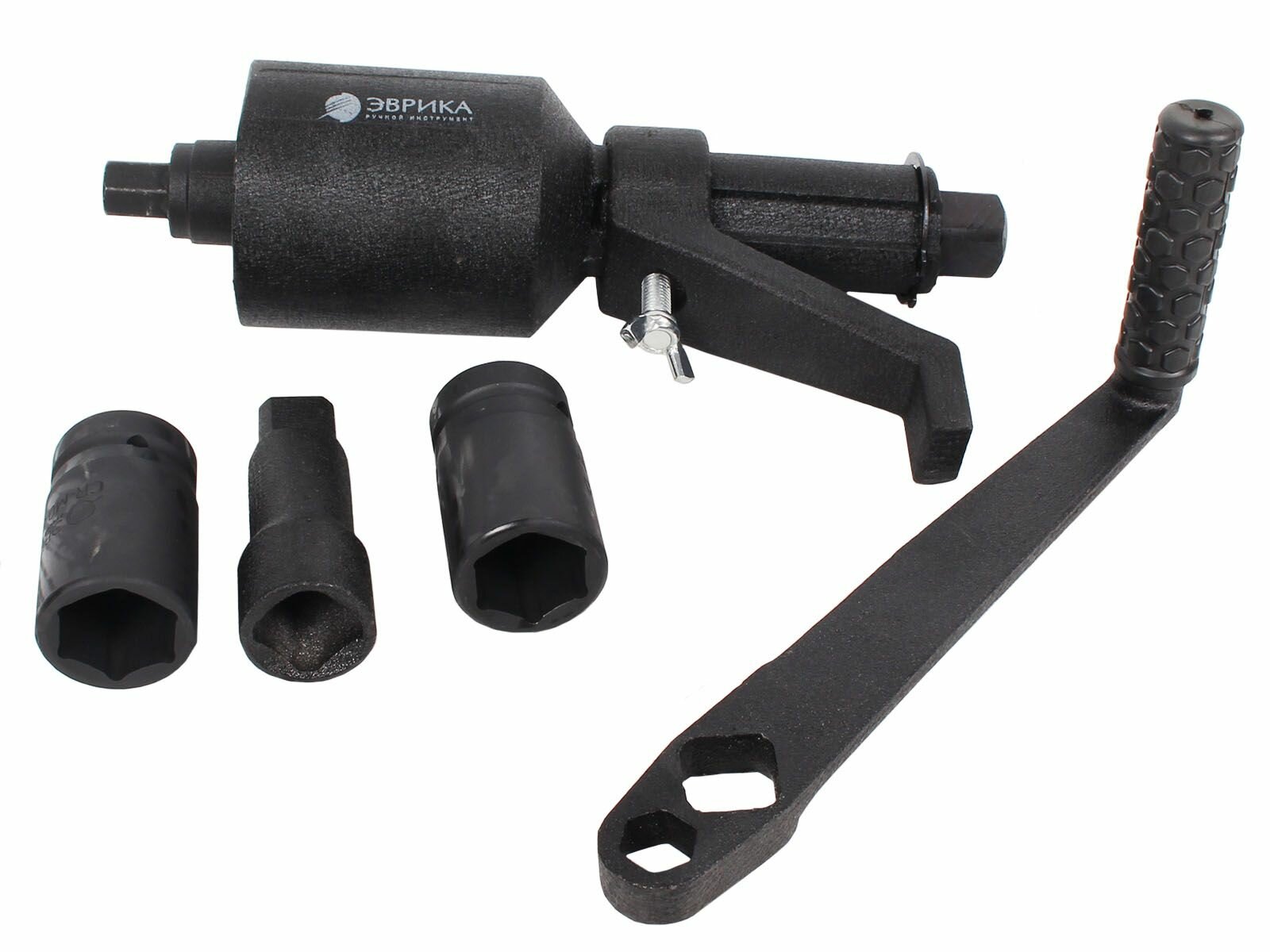 Гайковерт ручной эврика 32x33 с УКМ механический двухскоростной