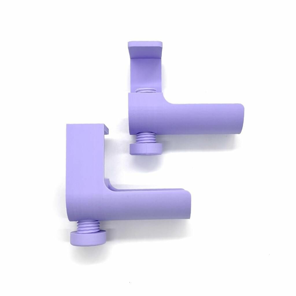 Алмазная подставка для рисования с системой фиксации, Кронштейн светло-фиолетовый