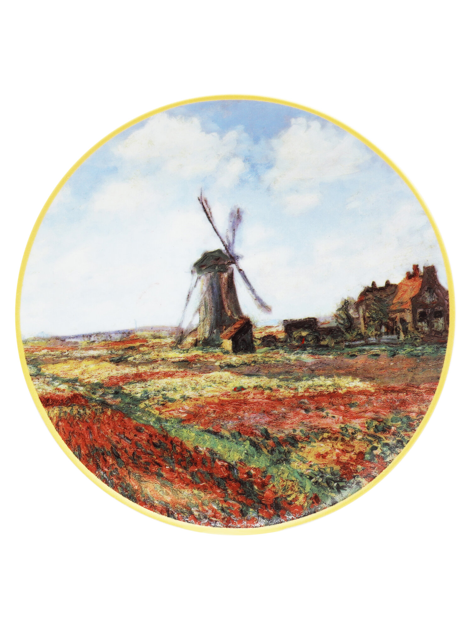 Тарелка коллекционная Импрессионисты. Тюльпаны Голландии. Моне, 20 см