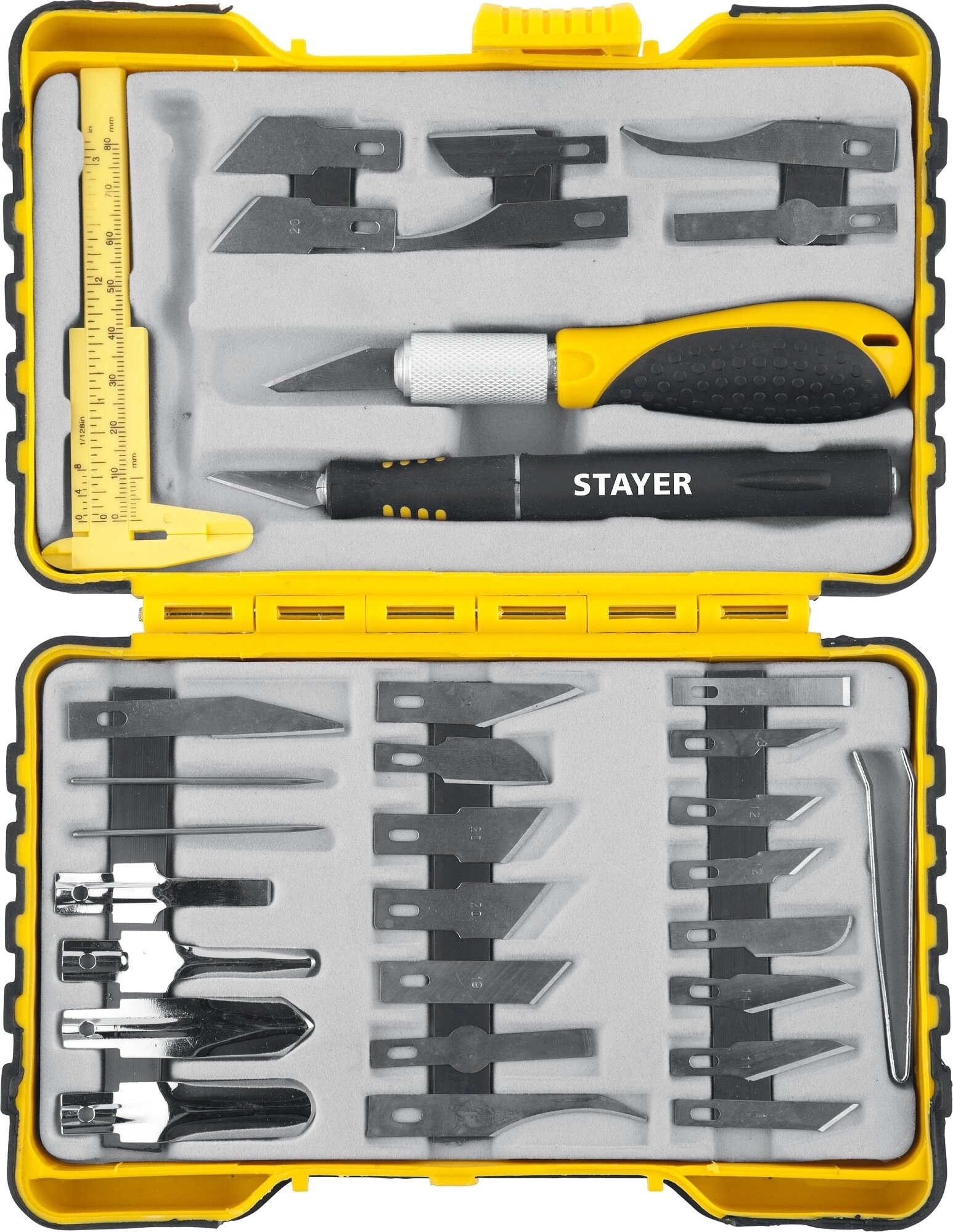 Набор резцов Professional STAYER 1831-H33