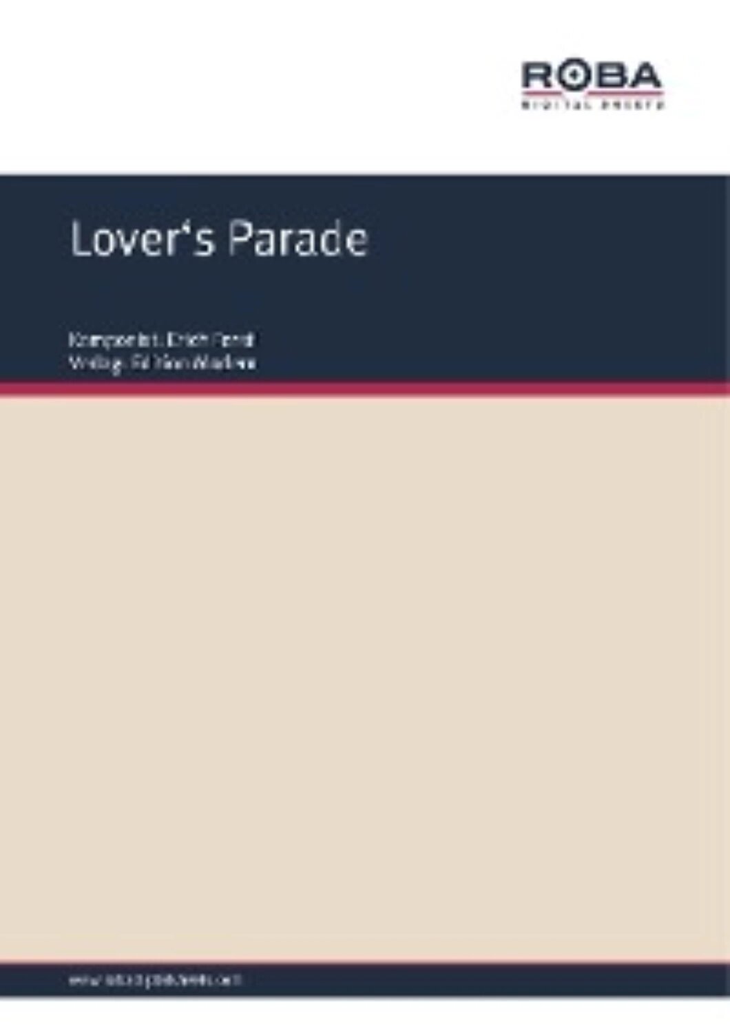 Lover's Parade [Цифровая книга]