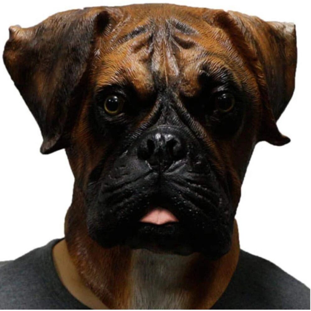 Латексная маска для собаки Underdog