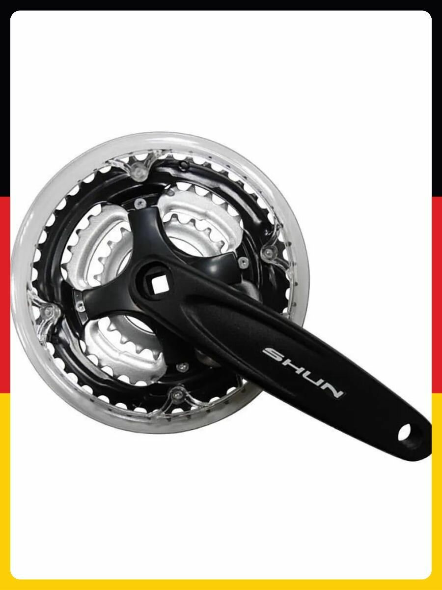 Система шатунов shun Cranks With Chain Ring 170 мм