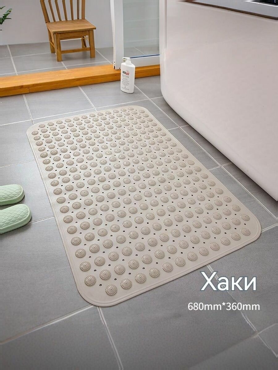 Нескользящий коврик для ванной комнаты