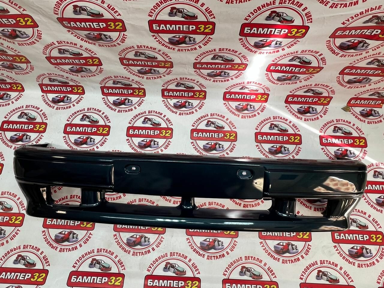 Бампер передний ВАЗ 2113 2114 2115 цвет Цунами, код краски 363