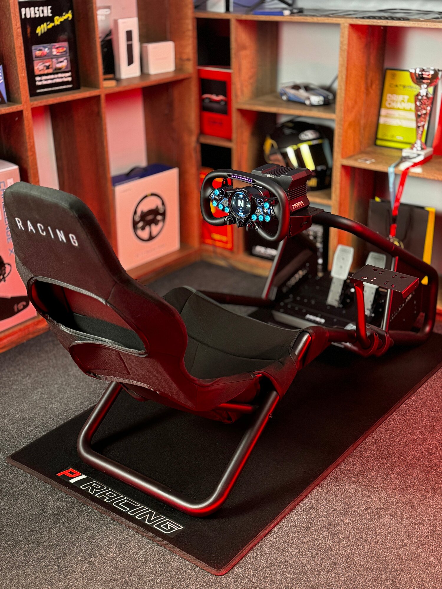 Кокпит Raccoon RSS-1 для симрейсинга, мультиплатформа, черный