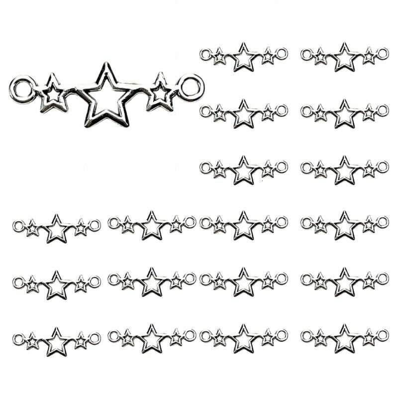 Звездная бусина-прокладка, - 7059 L