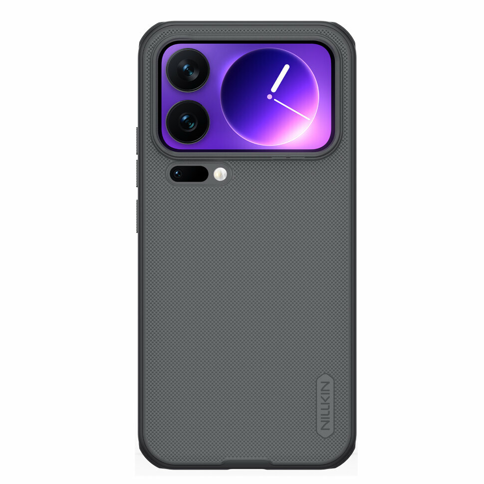 Накладка Nillkin Frosted Shield Pro для iPhone 17 Pro Max Transparent Black (прозрачно-черная)