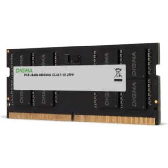 Оперативная память SO-DIMM Digma 16GB DDR5-4800 (DGMAS54800016S)