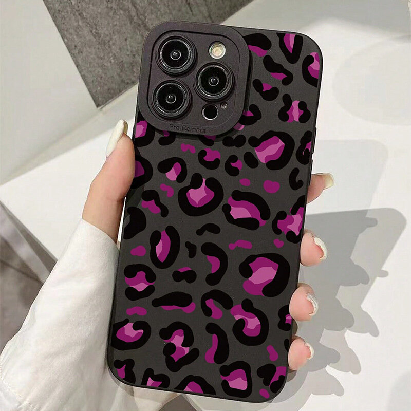 Черный защитный чехол для iPhone 12 Mini, мягкий силиконовый материал с глазным узором
