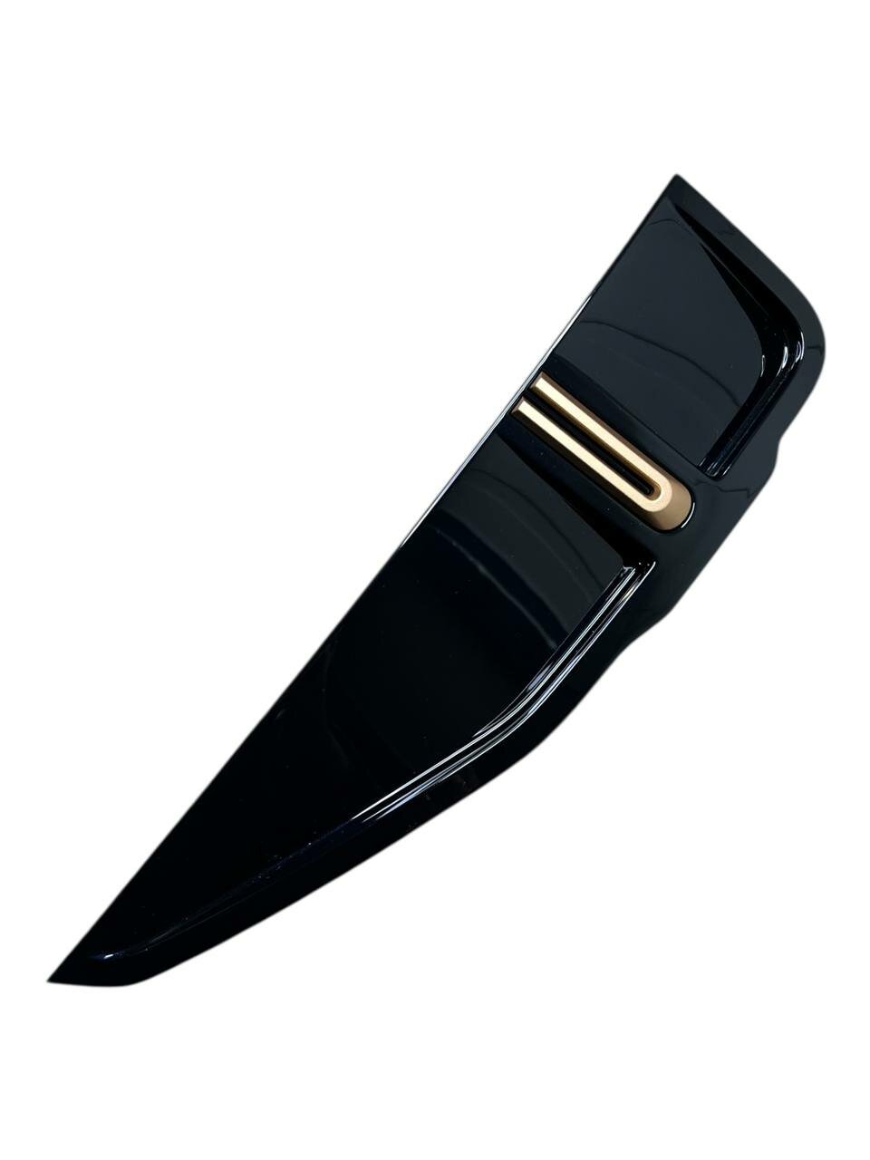 SAGarage Накладка переднего крыла правая (черный/золотой) Changan CS55 Plus/UNI-S (S203F270902-2170) Оригинал