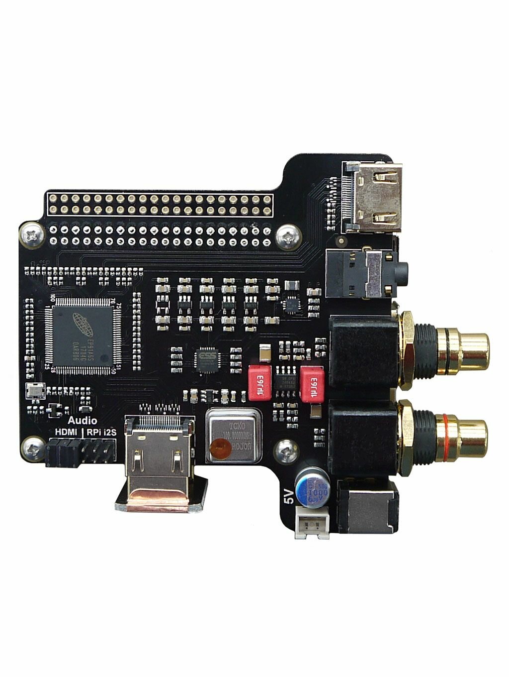 Плата расширения SupTronics "X4000", с ЦАП ES9018K2M, HiFi, для Raspberry Pi