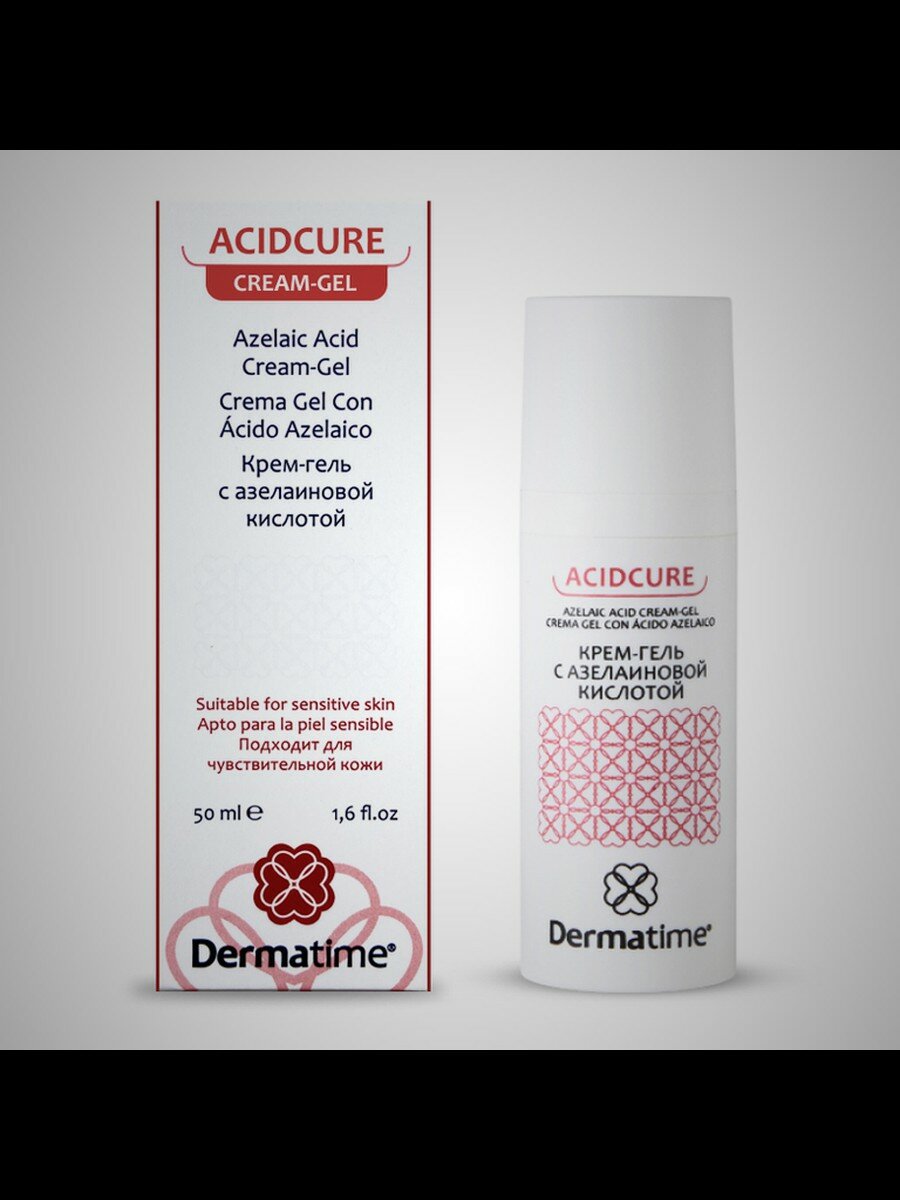 DERMATIME ACIDCURE Azelaic Acid Cream-Gel, Крем-гель с азелаиновой кислотой 50 мл