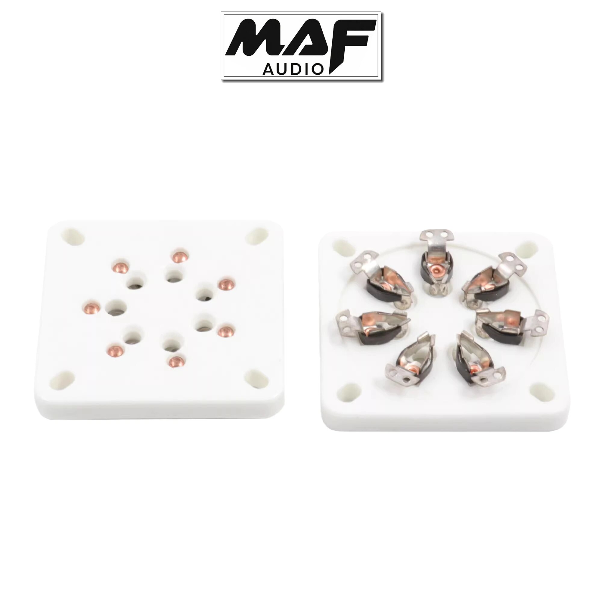 2 шт, керамическая 7-контактная ламповая розетка для 813 FU-13 5-125B FD71, винтажный усилитель, наборы «сделай сам», крепление на шасси