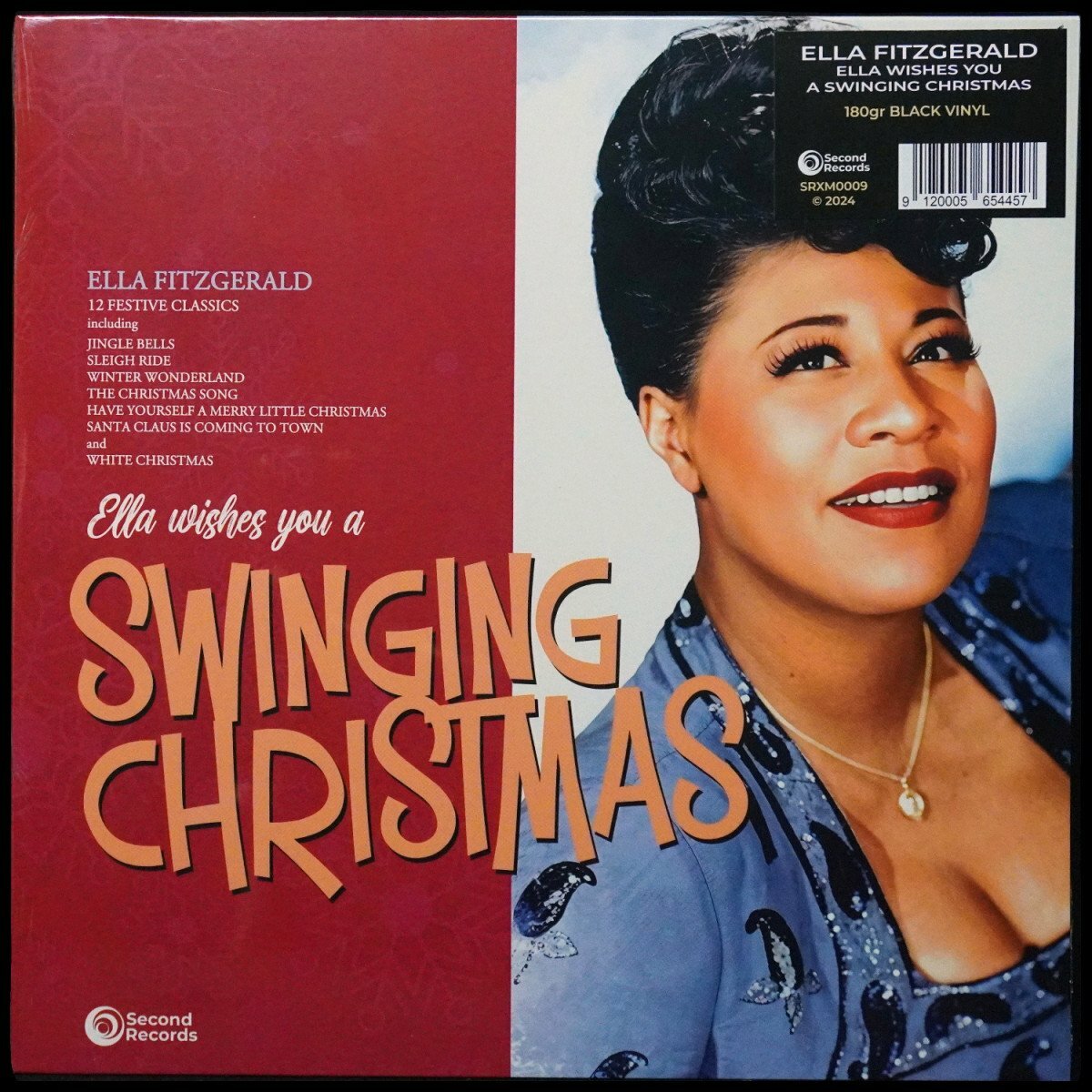 Виниловая пластинка Second Records Ella Fitzgerald – Ella Wishes You A Swinging Christmas