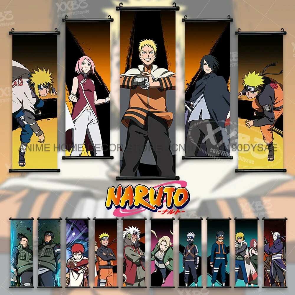 Постер Naruto, Itachi Uchiha, 30x90см, Черный hyrz32-6 — фото 1