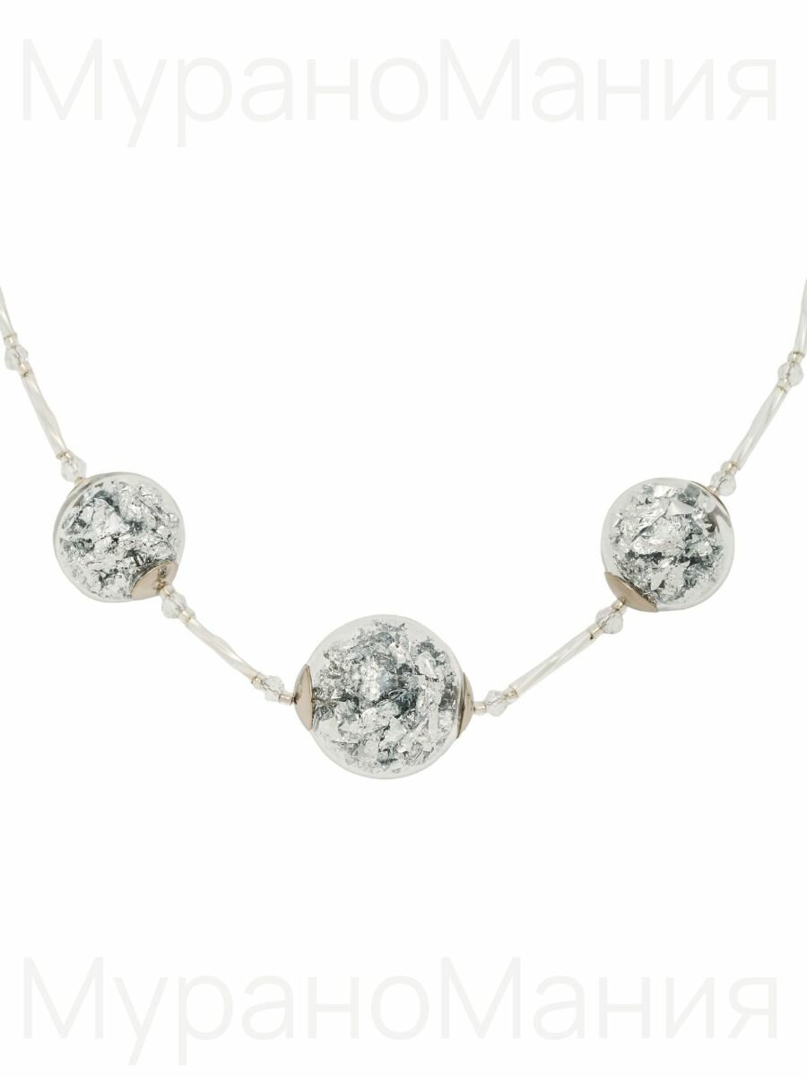 Колье, стекло, муранское стекло