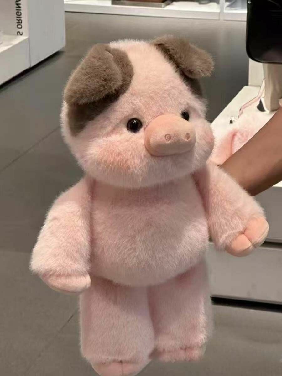 Плюшевые игрушки, 45cm-кукла хрюшка, милый подарок на день рождения для ребенка.