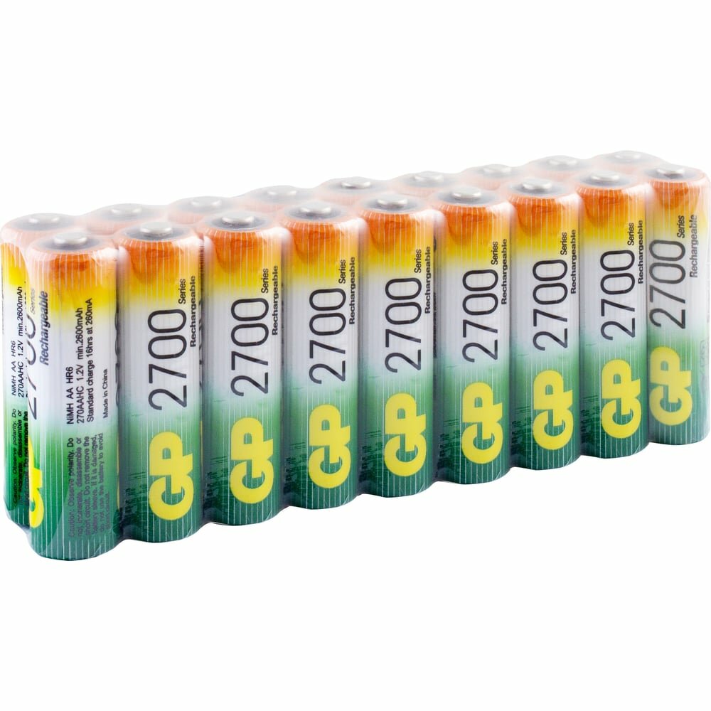 Аккумуляторные батарейки GP 270AAHC-B18