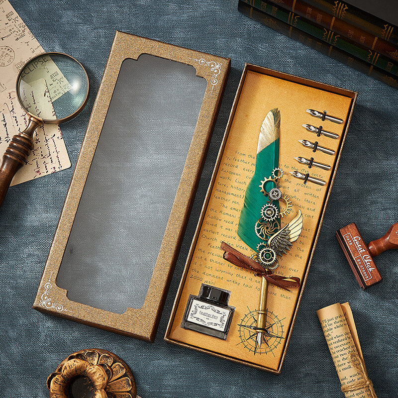 Подарок на день рождения, нишевая высококачественная перьевая ручка Гарри Поттера, эстетичная, практичная, значимая, креативная новогодняя подарка