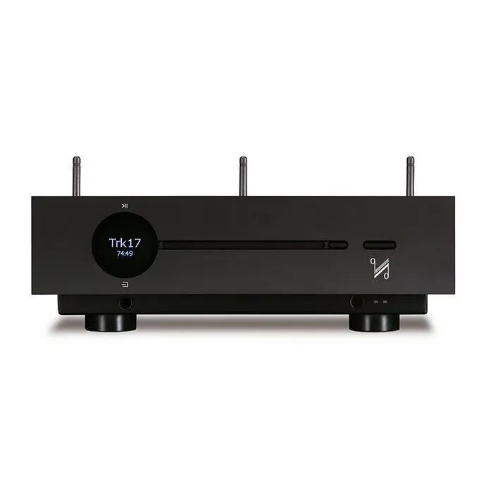 Интегральный усилитель Quad Artera Solus Play, тороидальный трансформатор, 75Вт, Bluetooth, черный, серебристый