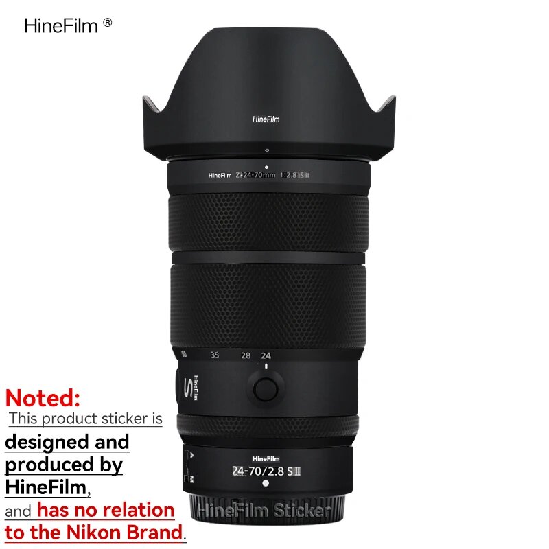 Hinefilm 24-70mm f/2.8 S II, Matte Black