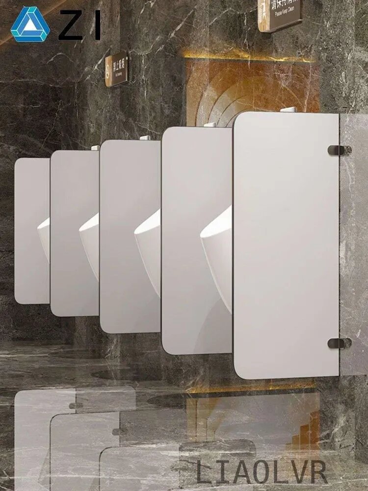 Перегородка для писсуара Настенное крепление Туалетная перегородкаперегородка 40X90cm