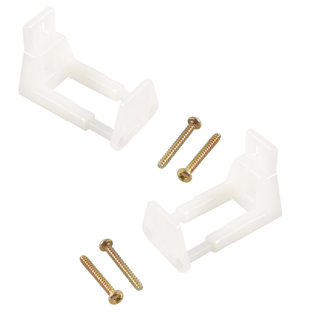 2ШТ Направляющая Раздвижной Двери Фурнитура Для Раздвижных Дверей Сарая Пластиковая Направляющая Двери Сарая с Винтами для Стабильной и Безопасной работы