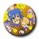 Милая аниме Lucky Star, эмалированная брошь, булавка, мультяшная фигурка, Konata...