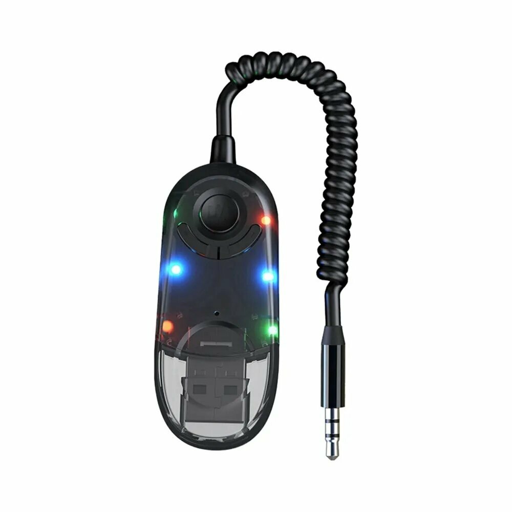 Автомобильный адаптер AUX Bluetooth, кабель-донгл для автомобильного динамика, Bluetooth-приемника, USB-разъема 3,5 мм, аудио-музыкального приемника