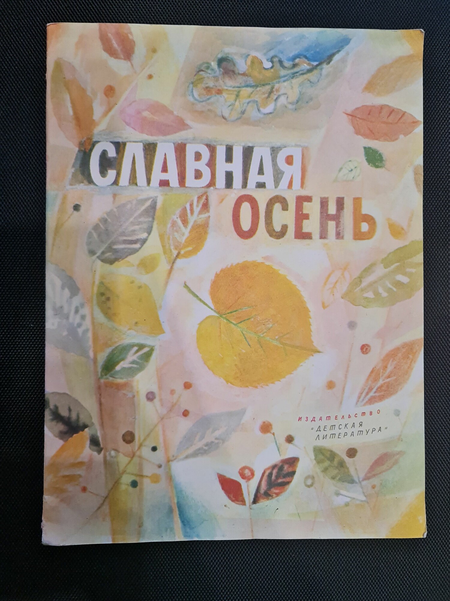 Редкая книга В. Д. Разова Славная осень: Сборник стихов русских поэтов об осени (Есенин, Пушкин, Блок, Майков), художник Н. Басманова, 1982 г.
