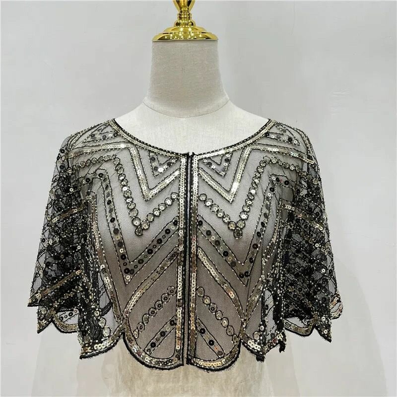 Накидка из бисера/beaded cape