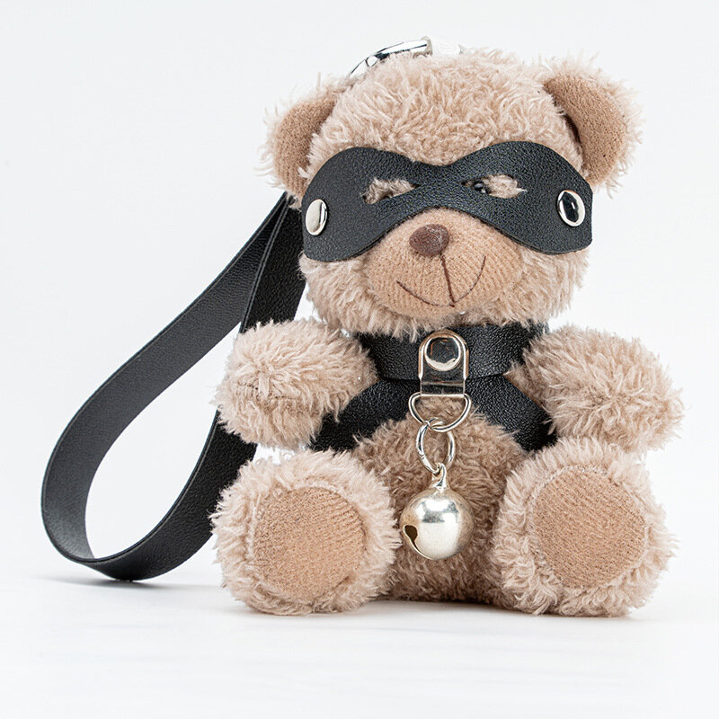Взрослый эротический BDSM игрушка медведь маска для глаз игрушка для позиций связывания медведь брелок для пары подвеска