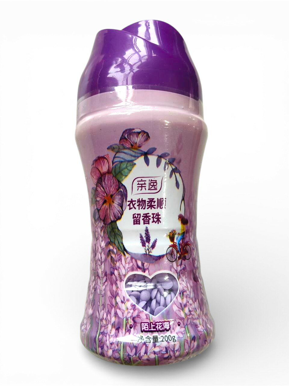Гранулы для ароматизации стирки, лаванда, Qin Yi, 200 г.