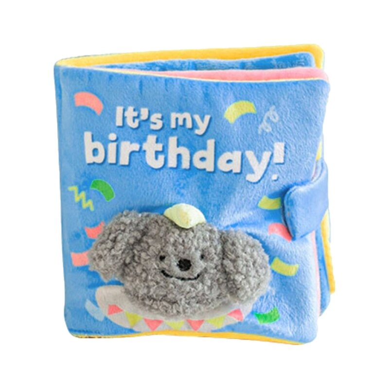 Собачье Сопение Плюшевое Лакомство На День Рождения для Собак Интерактивная Мягкая Игрушка Для Жевания Домашних Животных, Уменьшающая Скуку, Предотвращающая Ожирение.