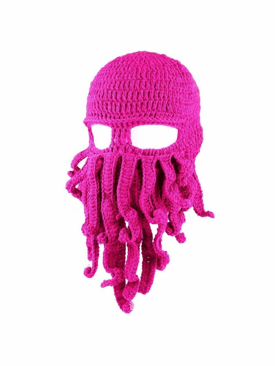 Прикольная шапка осьминог Ктулху