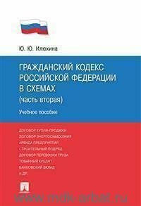Книга "Гражданский кодекс Российской Федерации в схемах (часть вторая) : учебное пособие"